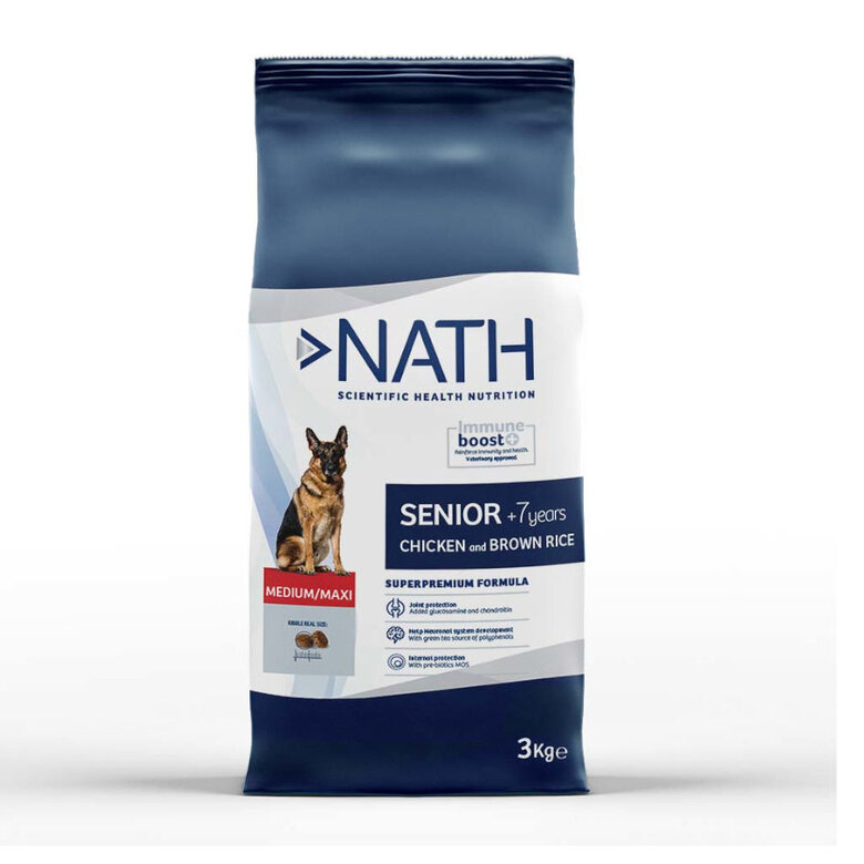 Nath Senior Medium & Maxi pienso para perros | Kiwoko