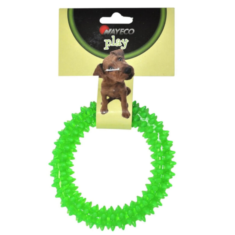 Nayeco Play TPR Aro con Pinchos juguete para perros | Kiwoko